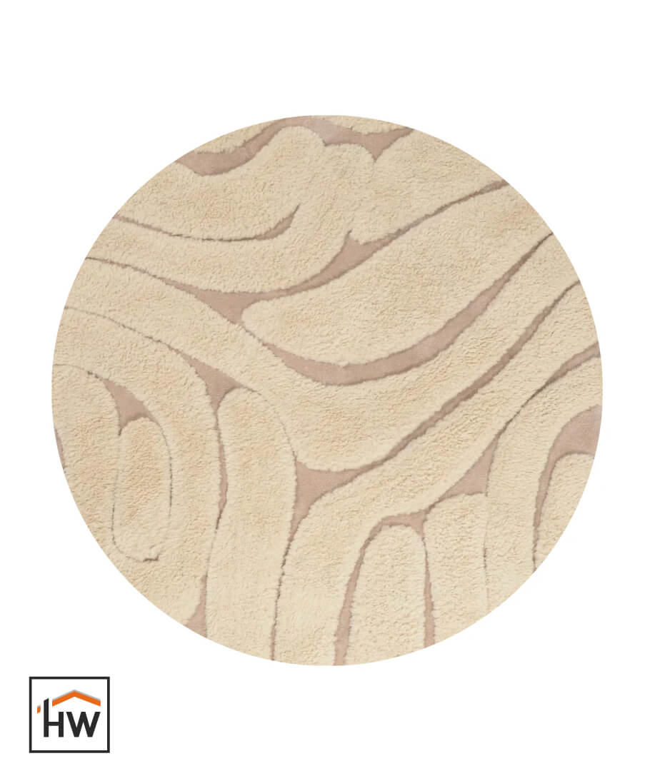 Vloerkleed Cachet 12 Rond van Karpi bij Huis & Wonen